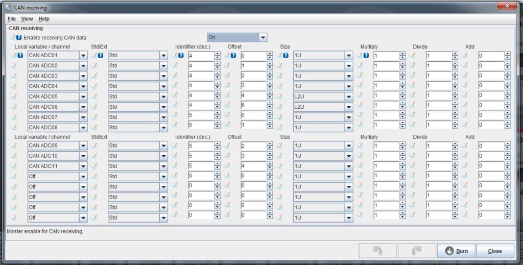 Megasquirt Racing Dash Display - LDperformance