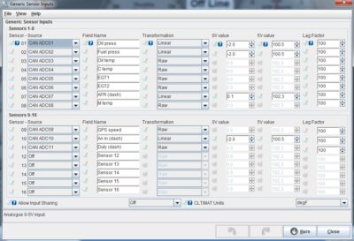 Megasquirt Racing Dash Display - LDperformance