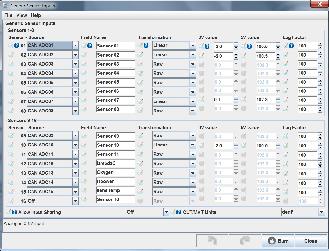 Wideband to CAN module - LDperformance